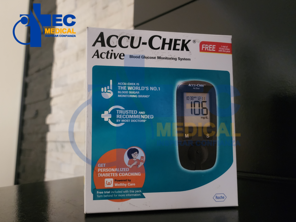 GLUCOMETRO ACCU CHEK ACTIVE – Tec Medical Perú