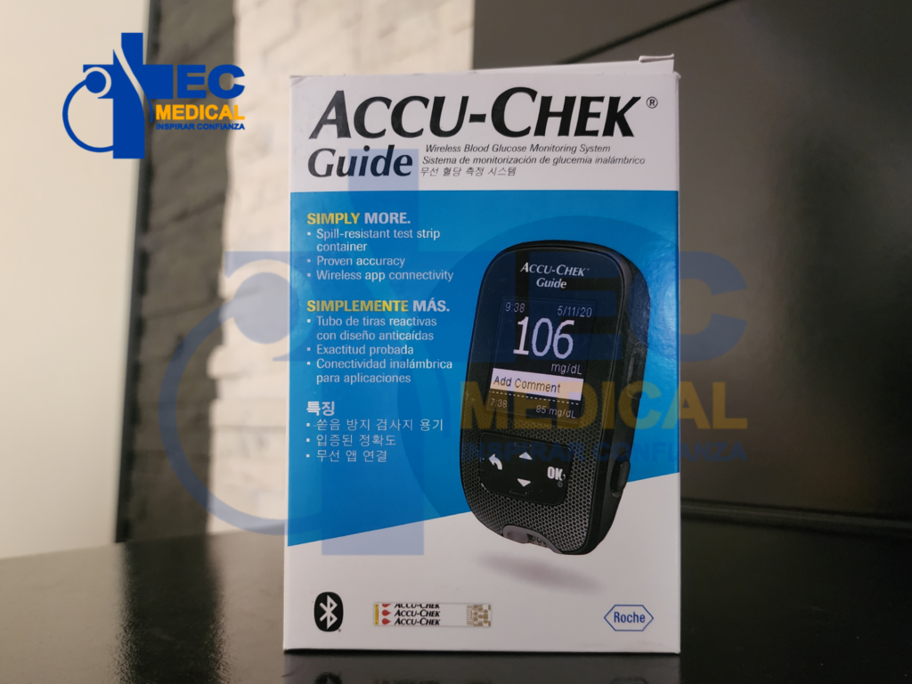 GLUCOMETRO ACCU CHEK GUIDE – Tec Medical Perú